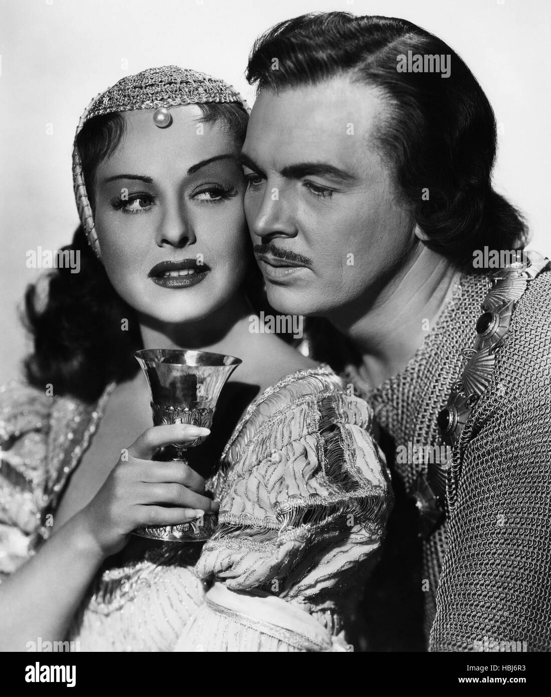 BRIDE OF VENGEANCE, Paulette Goddard, John Lund, 1949 Stock Photo - Alamy