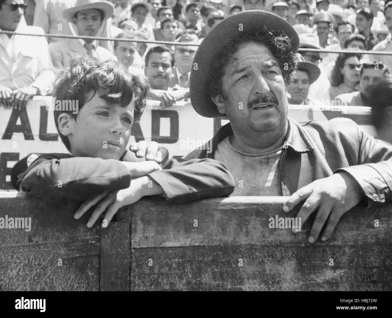 THE BRAVE ONE, Michel Ray, Rodolfo Hoyos Jr., 1957 Stock Photo - Alamy