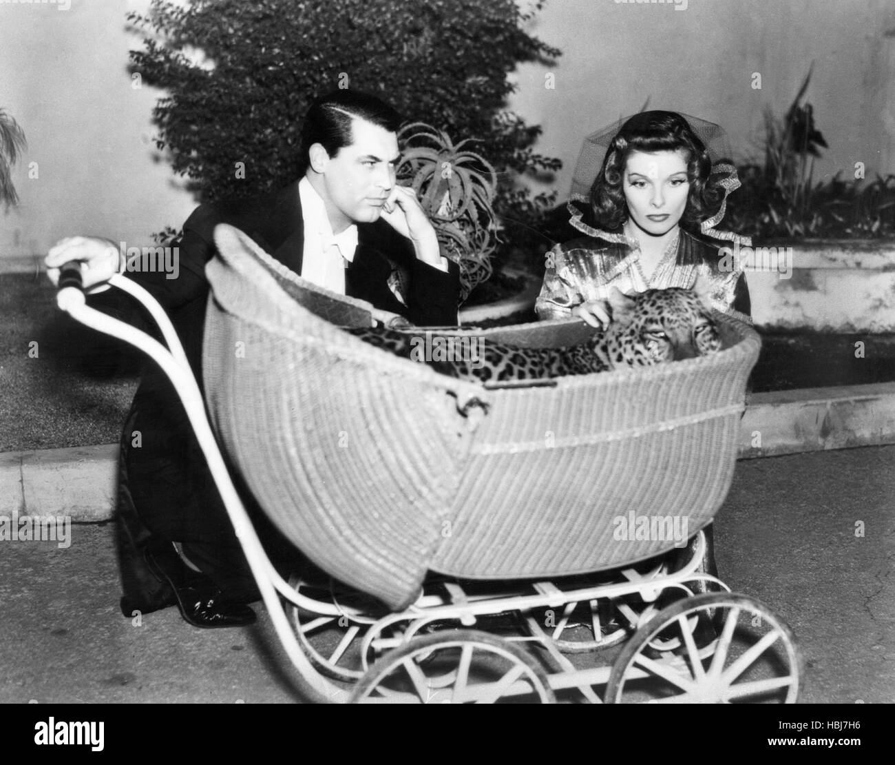 BRINGING UP BABY, Cary Grant, Katharine Hepburn, 1938. TM and Copyright ...