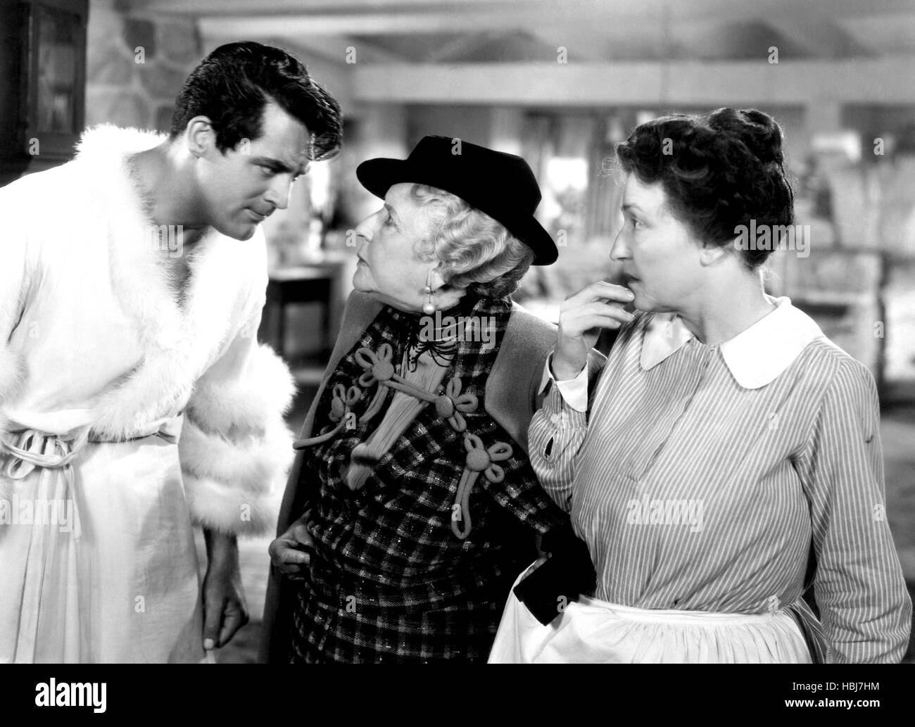 BRINGING UP BABY, Cary Grant, May Robson, Leona Roberts, 1938 Stock ...
