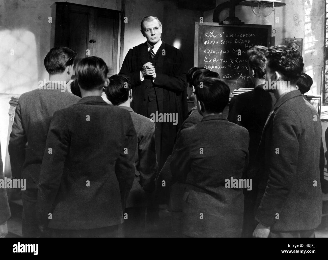 THE BROWNING VERSION, Michael Redgrave, 1951 Stock Photo - Alamy