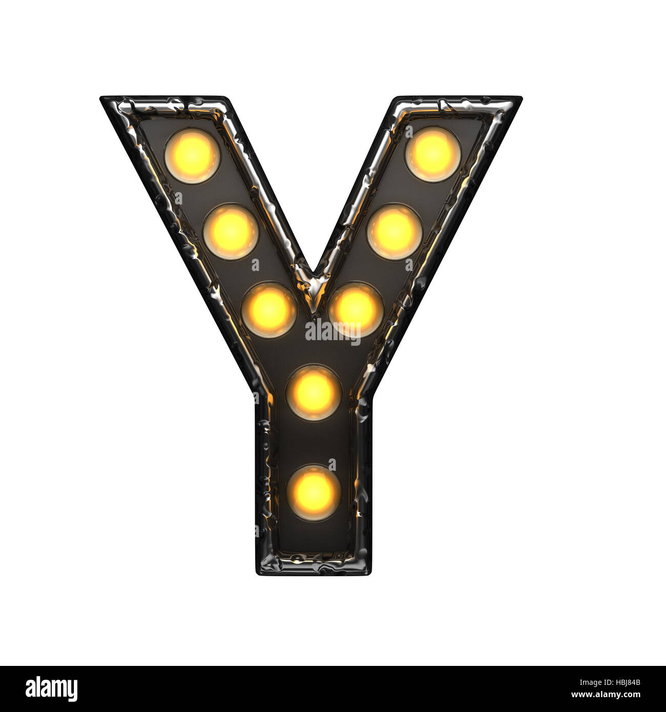 Neon letter y hi-res stock photography and images - Alamy