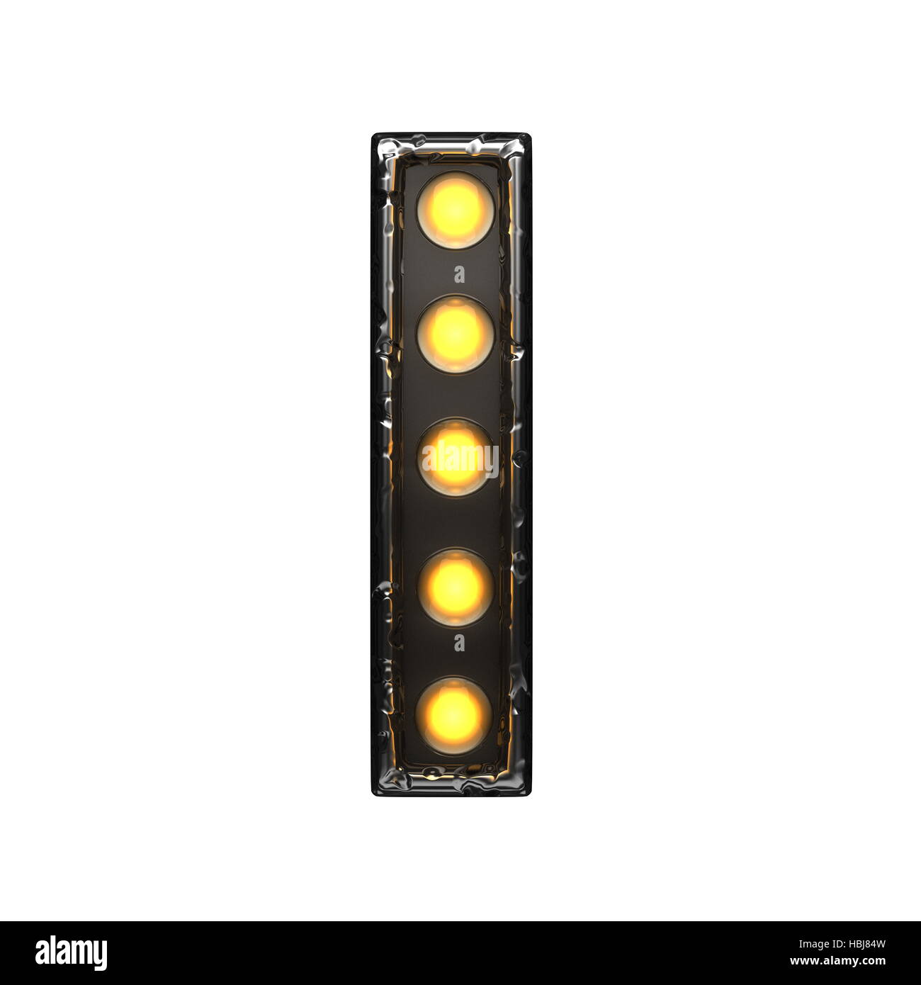 Neon letter i hi-res stock photography and images - Alamy