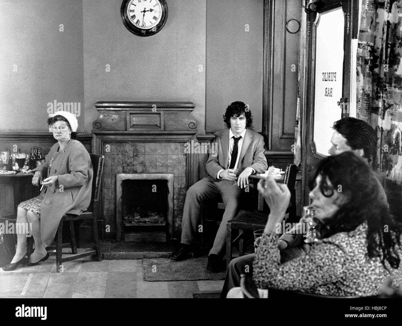 BUTLEY, Alan Bates, (center), 1974 Stock Photo - Alamy