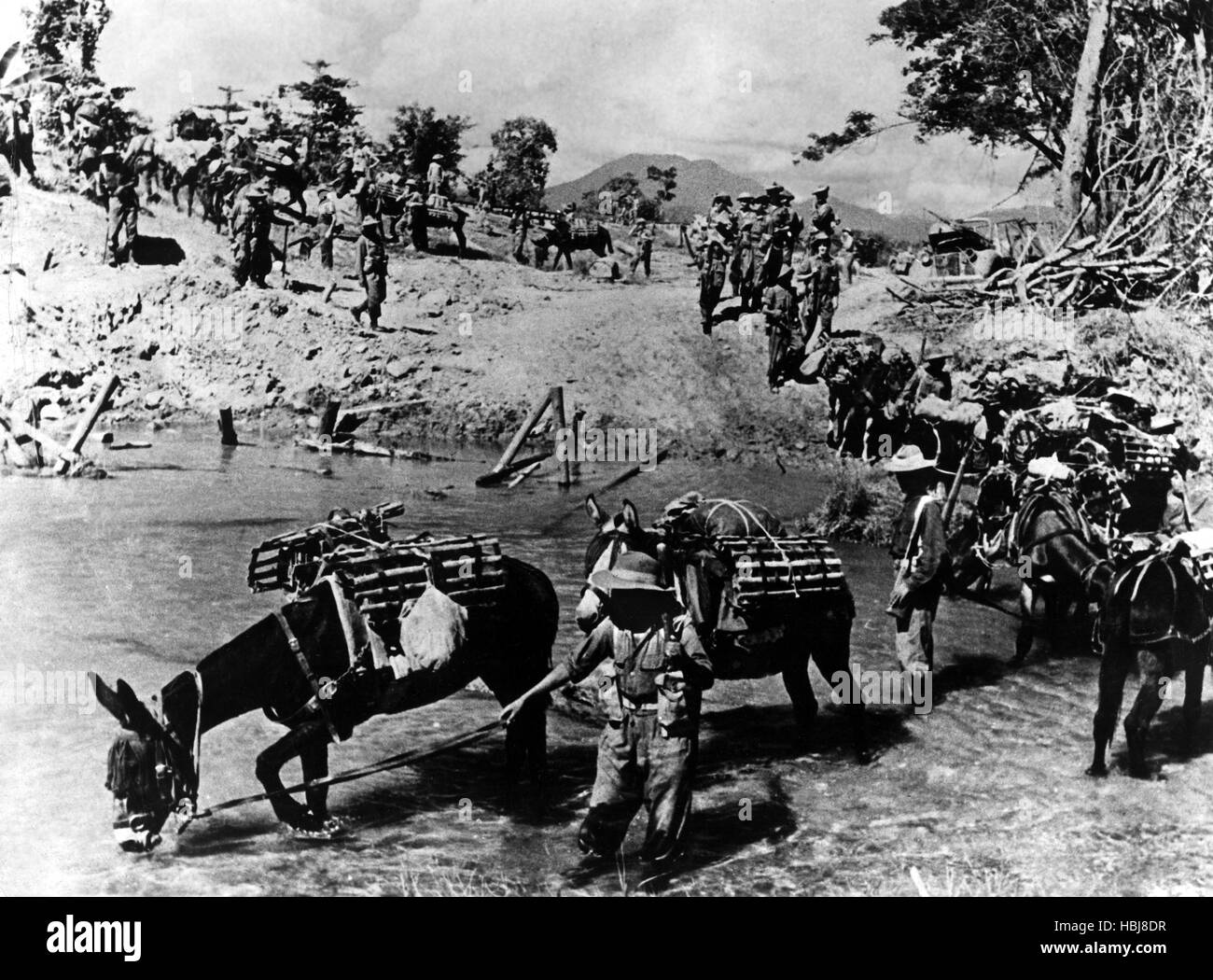 British burma 1940s hi-res stock photography and images - Alamy