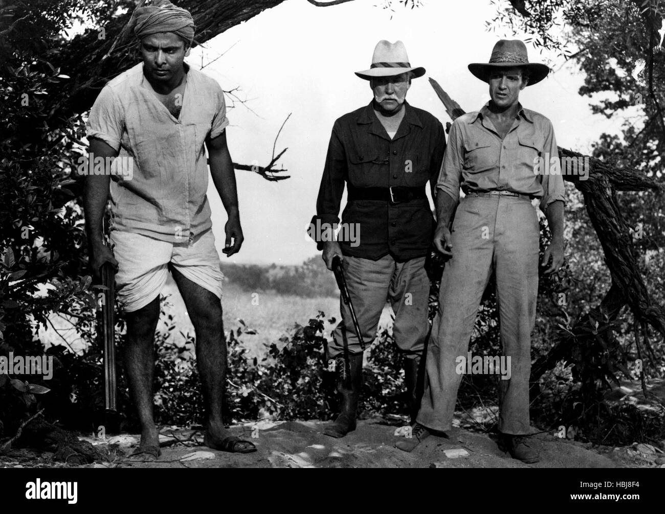 BWANA DEVIL, Nigel Bruce, Robert Stack, 1953 Stock Photo - Alamy