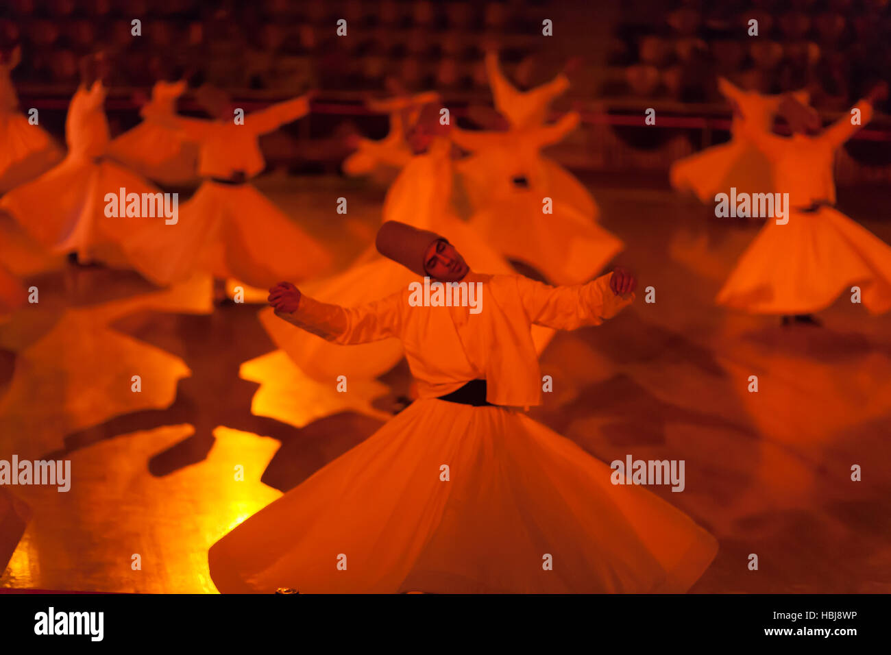 Whirling dervish dancing in istanbul hi-res stock photography and ...