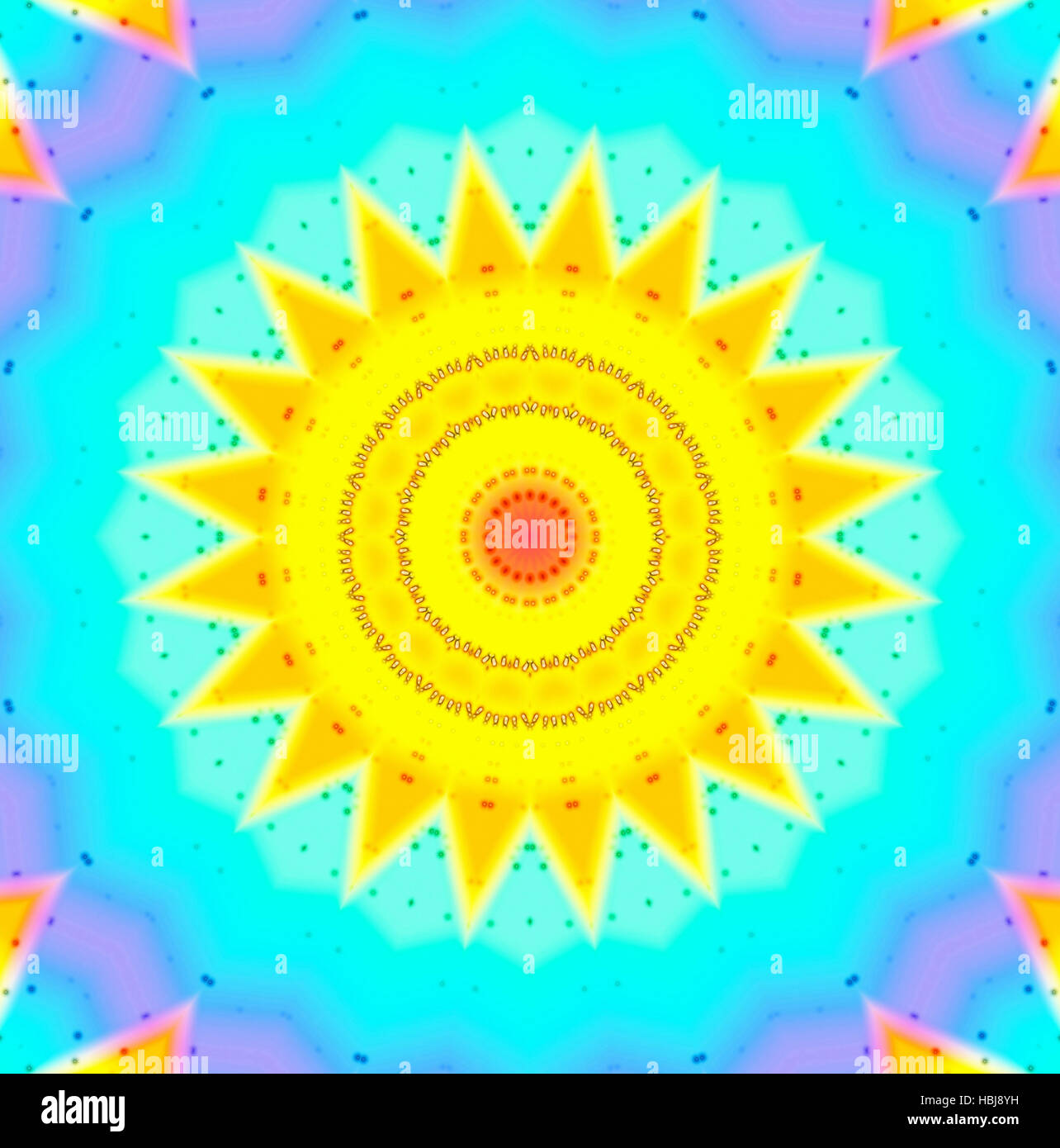 Abstract sun hi-res stock photography and images - Alamy