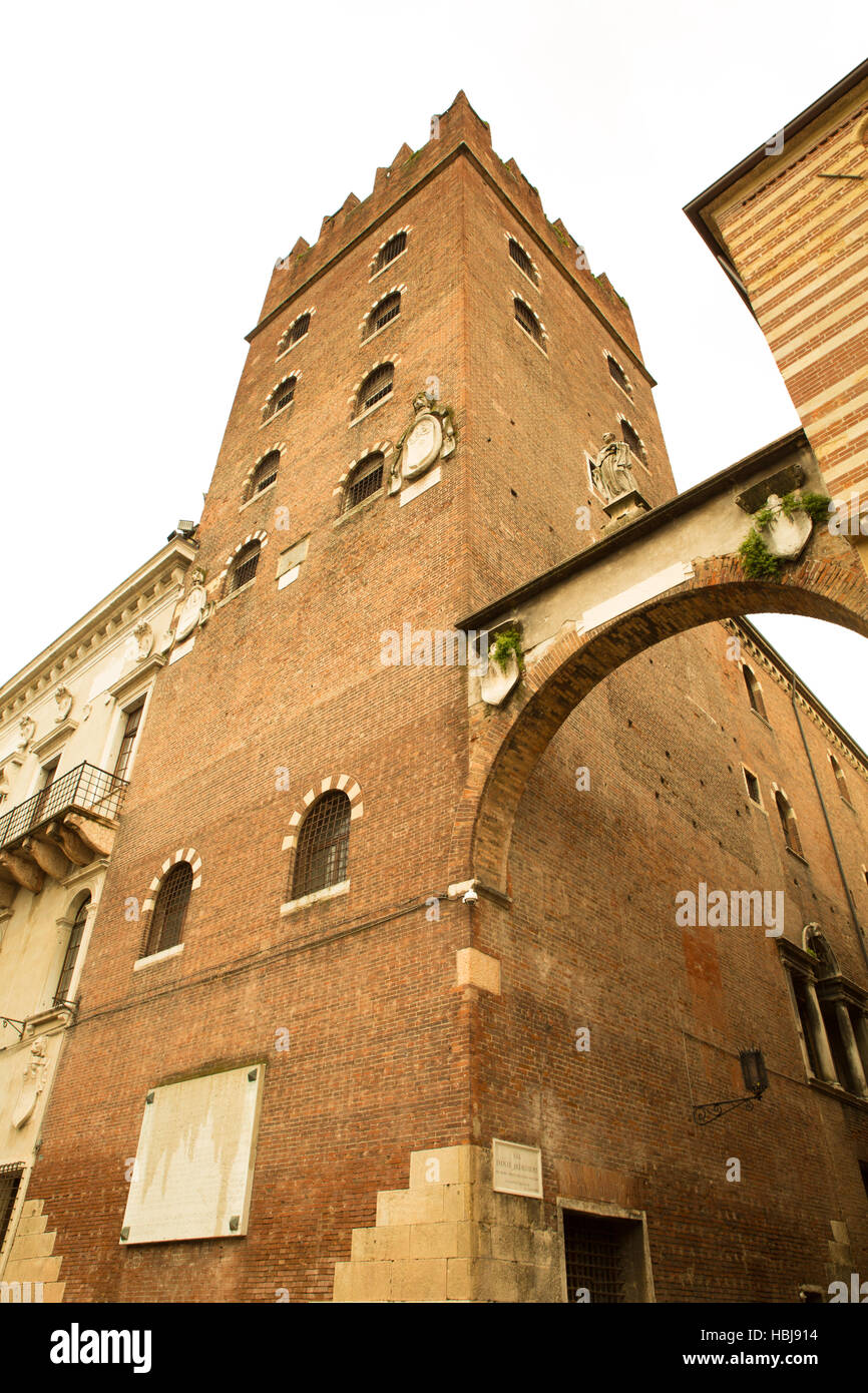 Historic architecture in Verona Stock Photo - Alamy