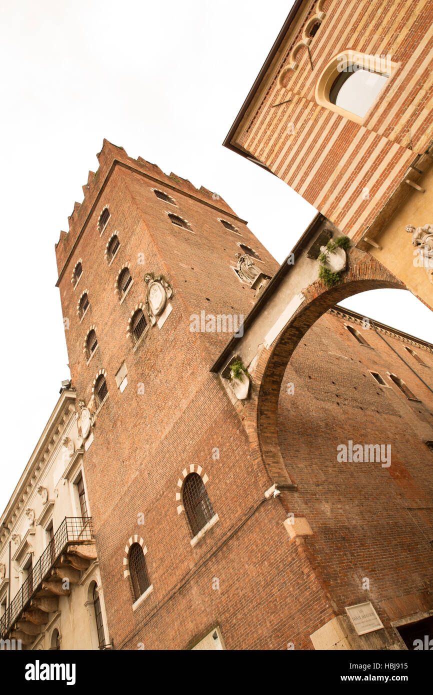 Historic architecture in Verona Stock Photo - Alamy