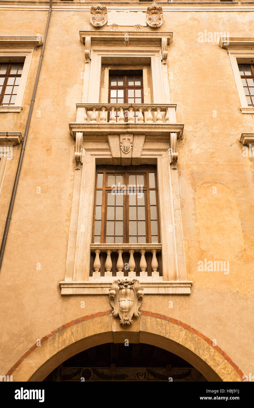 Historic architecture in Verona Stock Photo - Alamy