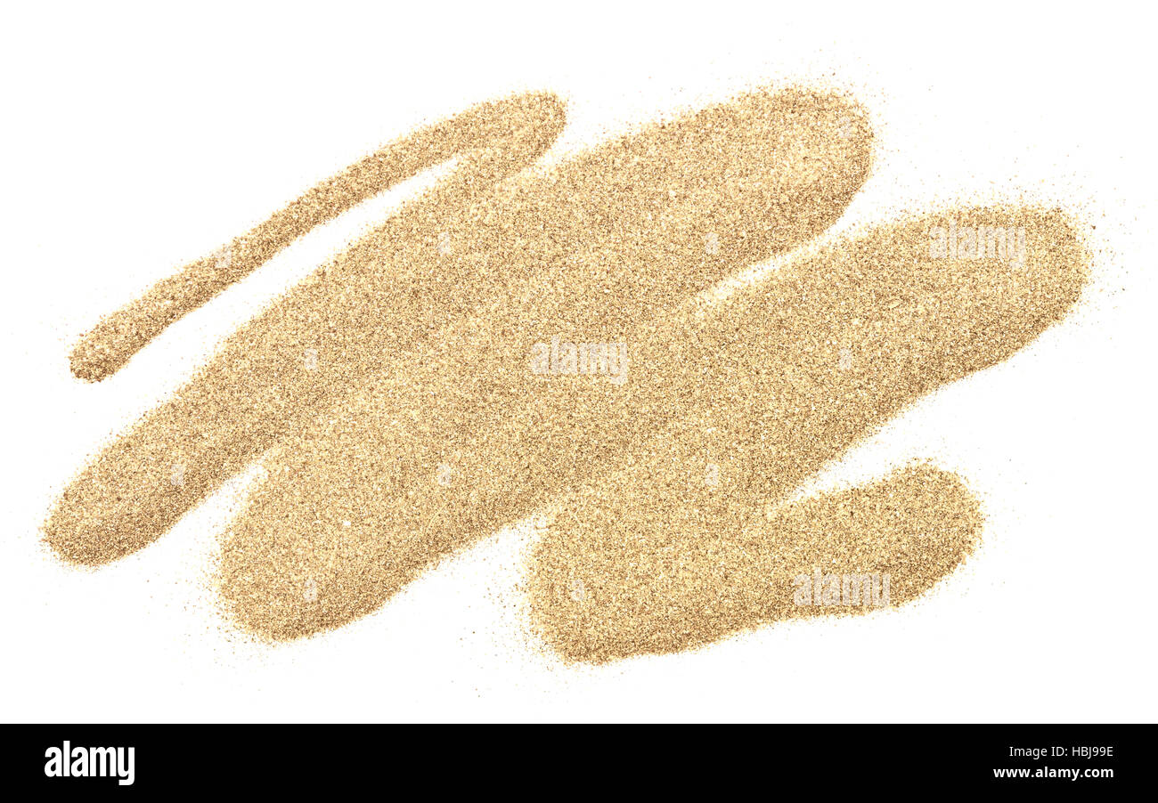 sand on white Stock Photo - Alamy