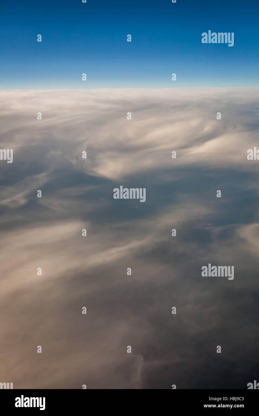 Sky and clouds from above Stock Photo - Alamy