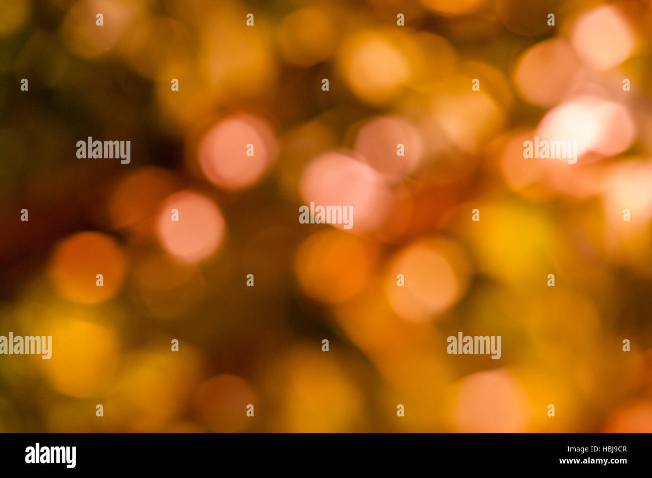 Warm colors bokeh Stock Photo - Alamy