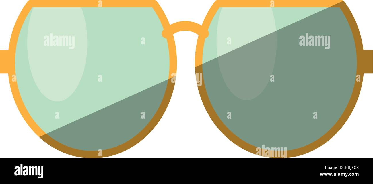 cartoon sun glasses beach shadow vector illustration eps 10 Stock ...