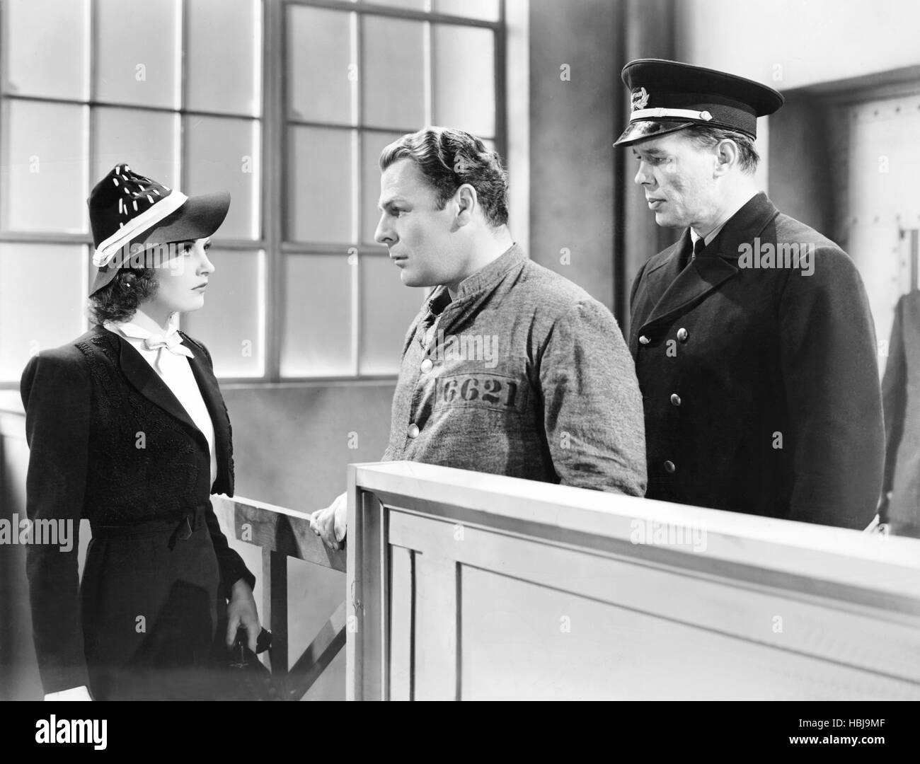 BEHIND PRISON GATES, from left: Julie Bishop as Jacqueline Wells, Brian ...