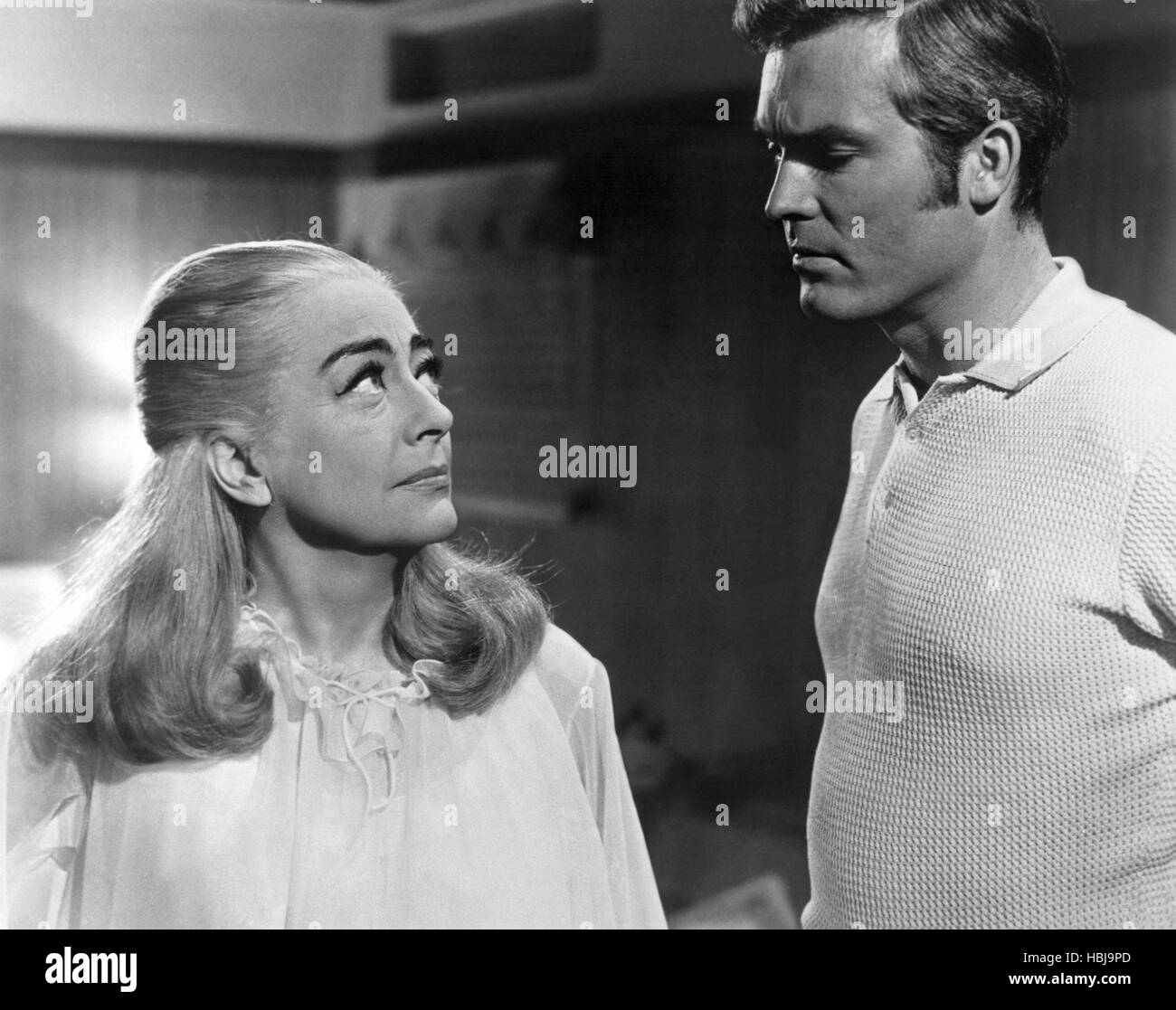 BERSERK!, 1967, Joan Crawford and Ty Hardin Stock Photo - Alamy