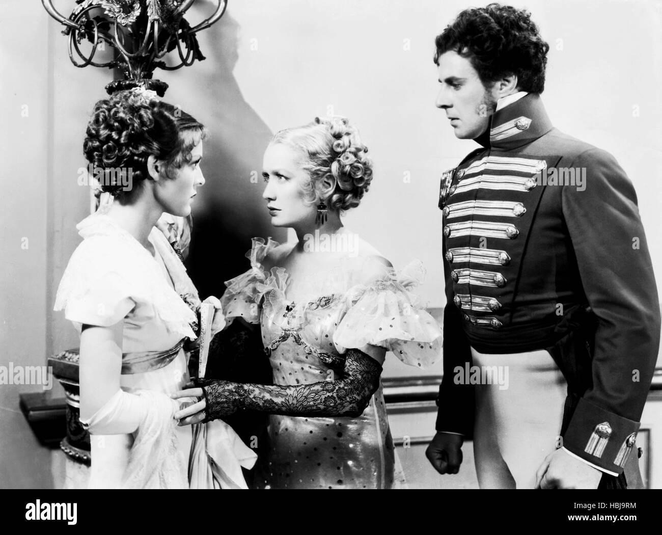 BECKY SHARP, from left, Frances Dee, Miriam Hopkins, Colin Tapley, 1935 ...