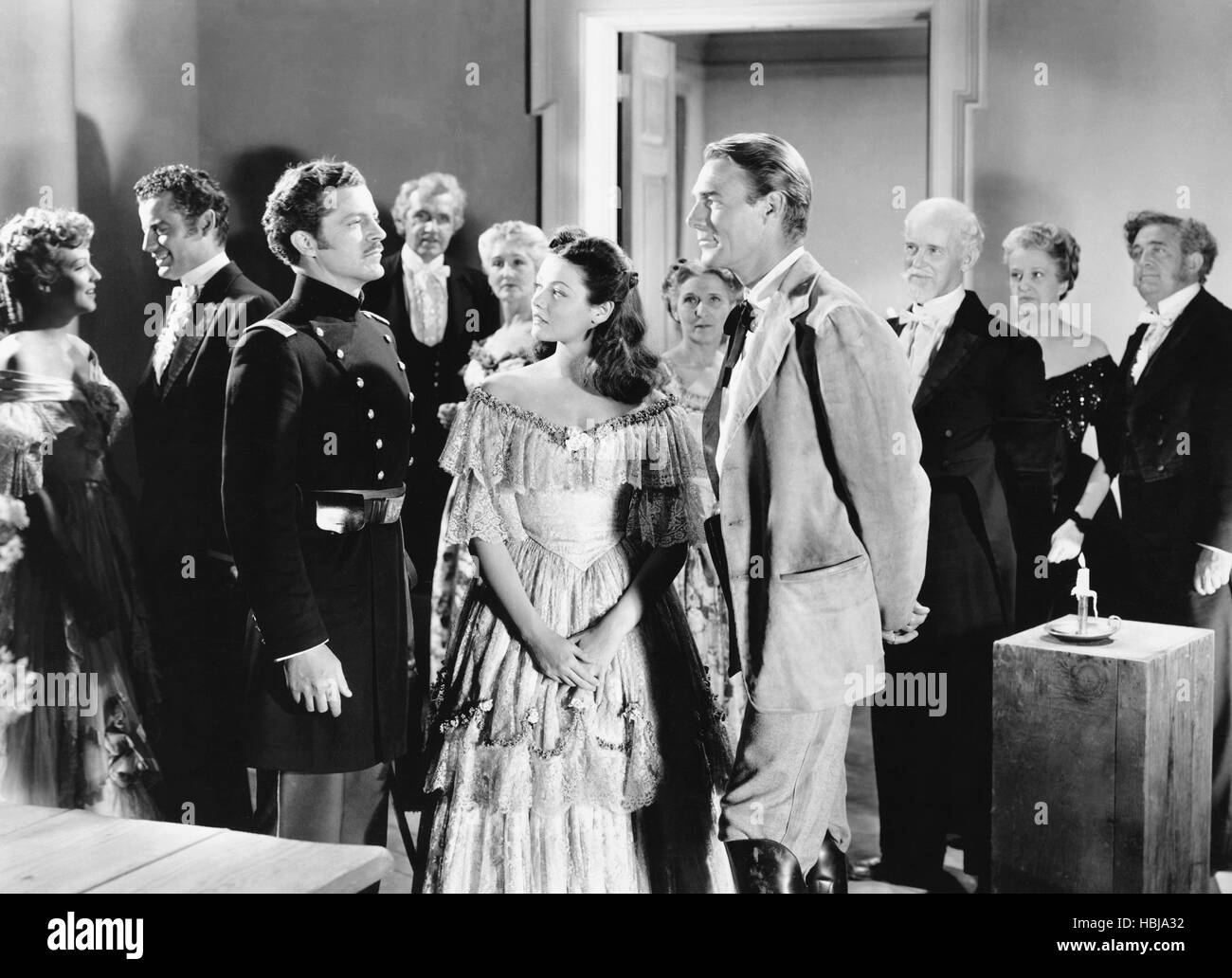 BELLE STARR, Shepperd Strudwick (rear second from left), front from ...