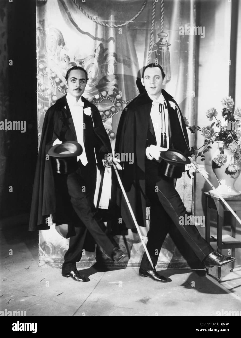 BEHIND THE MAKE-UP, from left: William Powell, Hal Skelly, 1930 Stock ...