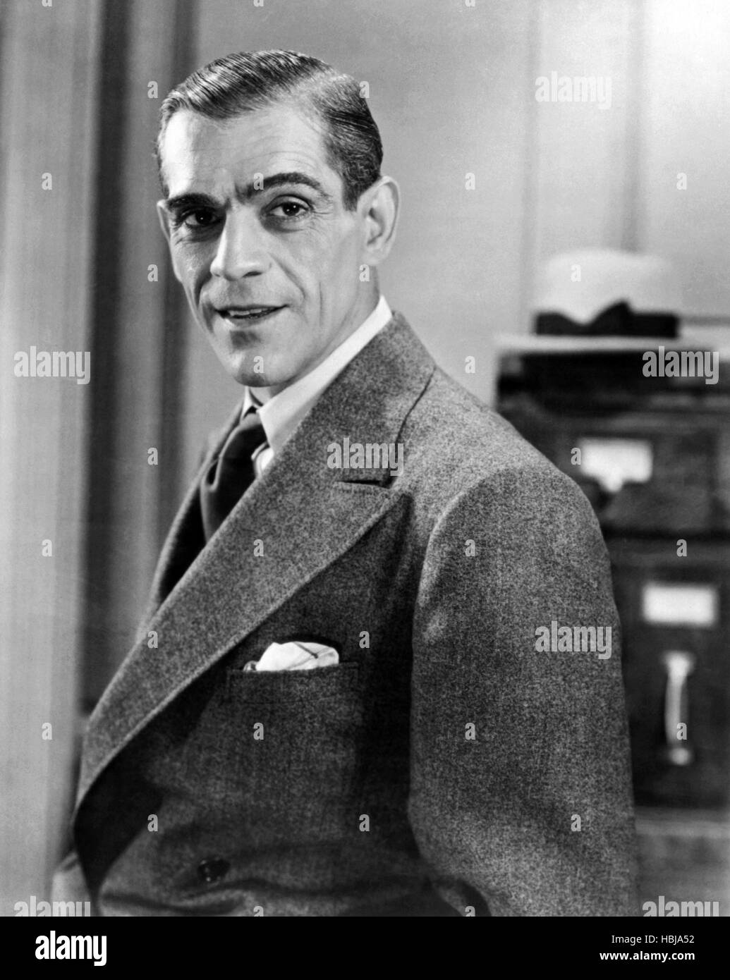 BEHIND THE MASK, Boris Karloff, 1932 Stock Photo - Alamy