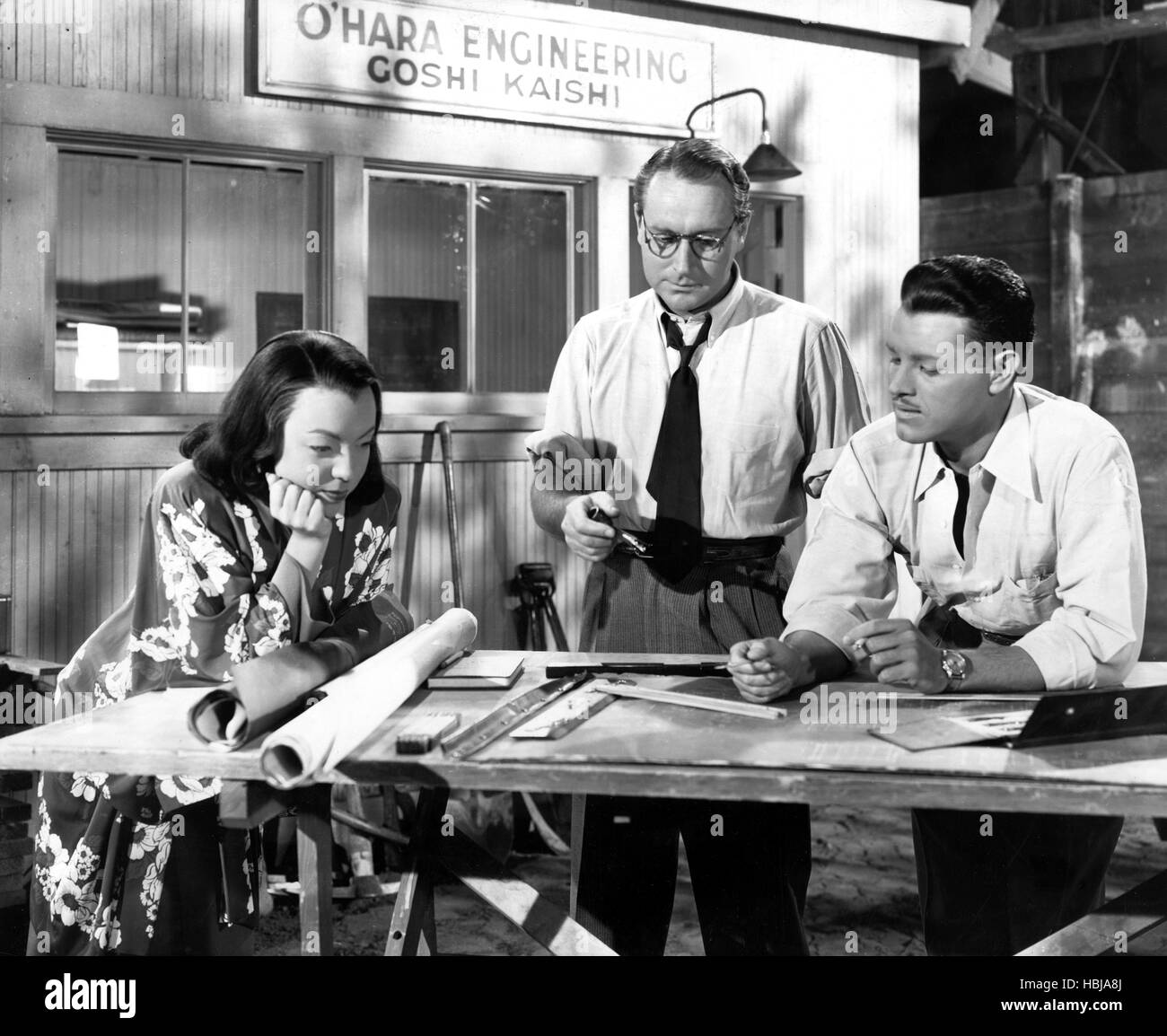 BEHIND THE RISING SUN, Margo, (aka Margo Albert), Donald Douglas, Tom Neal, 1943 Stock Photo - Alamy