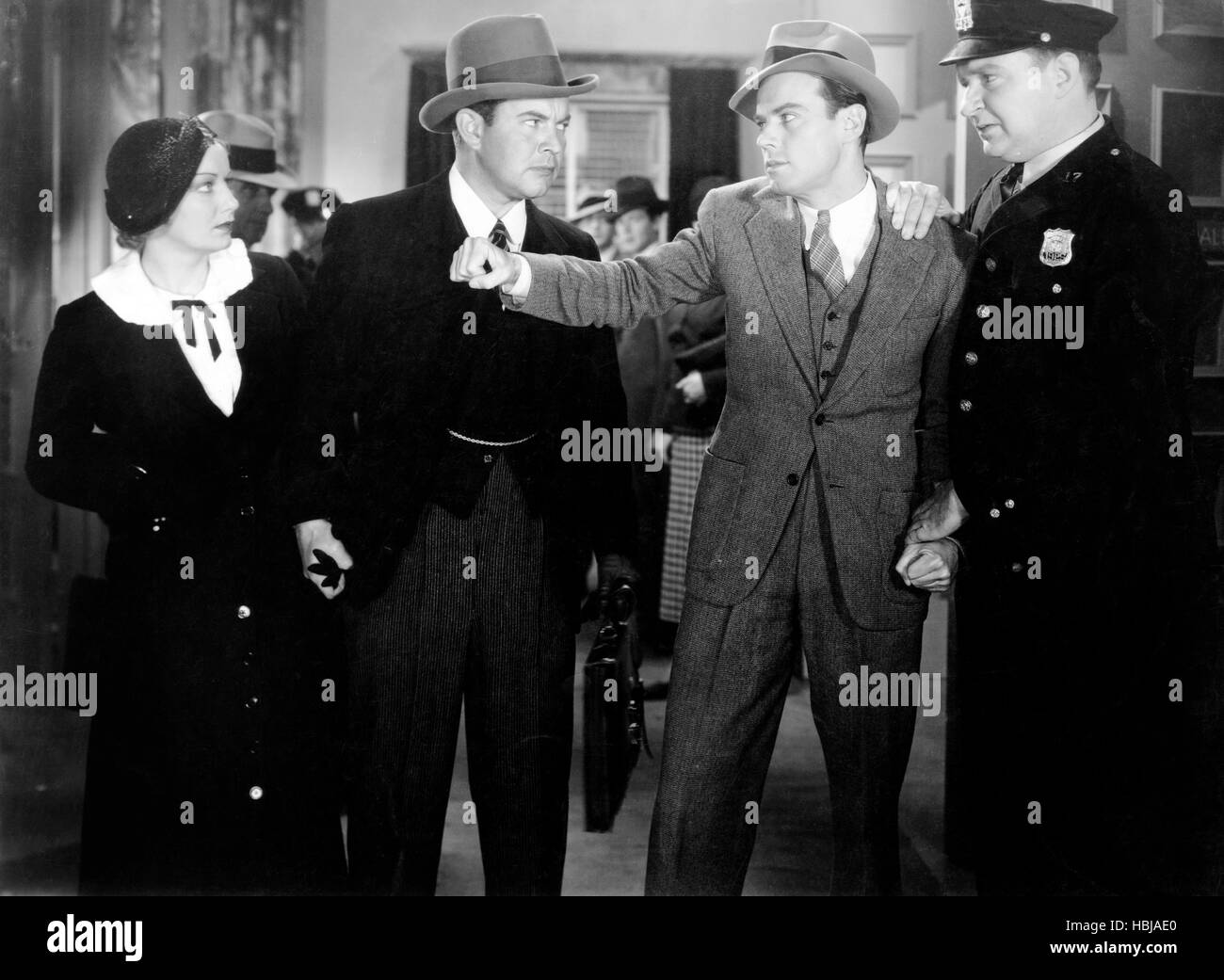 BEHIND THE GREEN LIGHTS, from left, Judith Allen, Sidney Blackmer ...