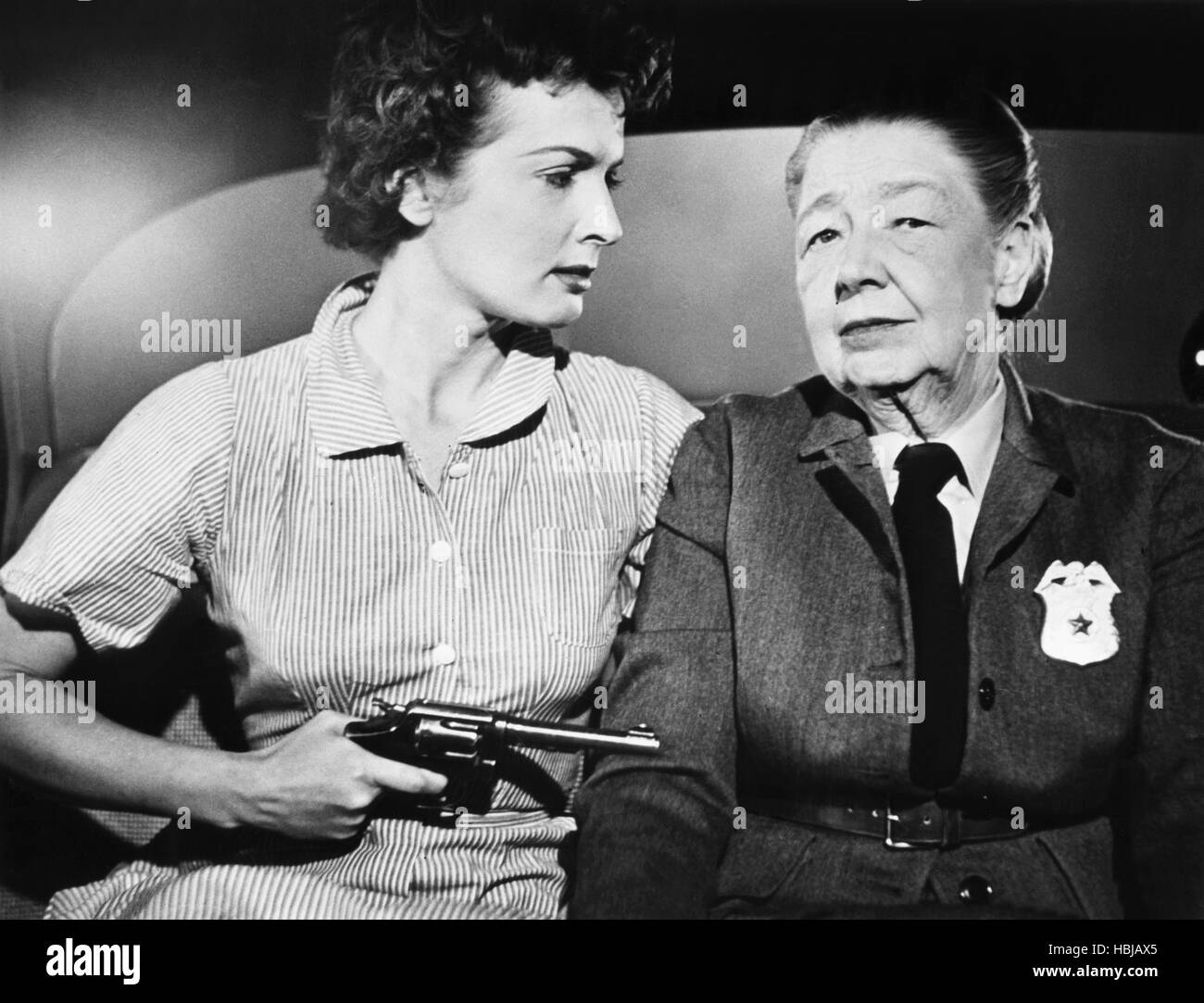 BETRAYED WOMEN, from left: Carole Mathews, Esther Dale, 1955 Stock ...