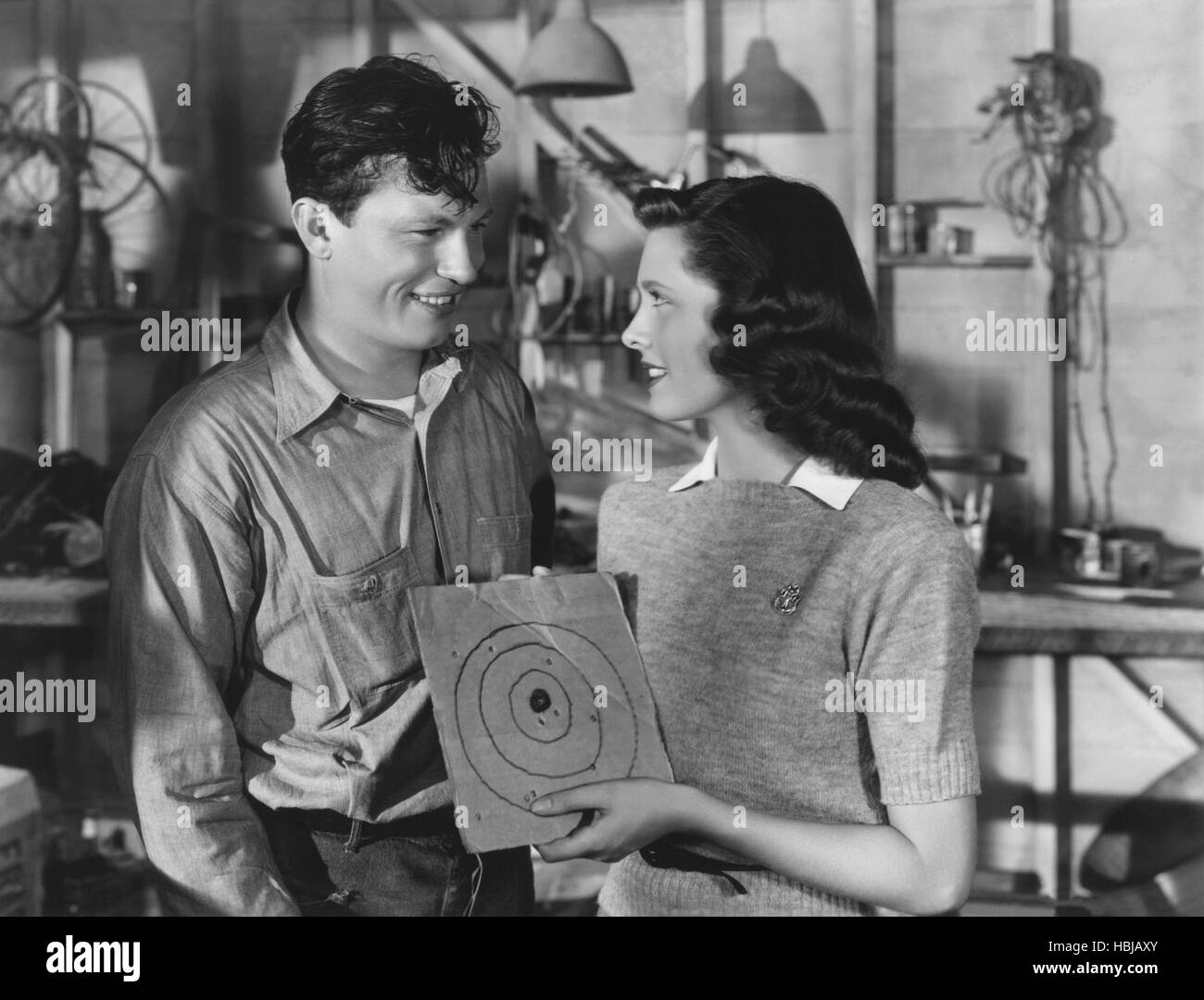THE BEST YEARS OF OUR LIVES, from left: Harold Russell, Cathy O'Donnell ...