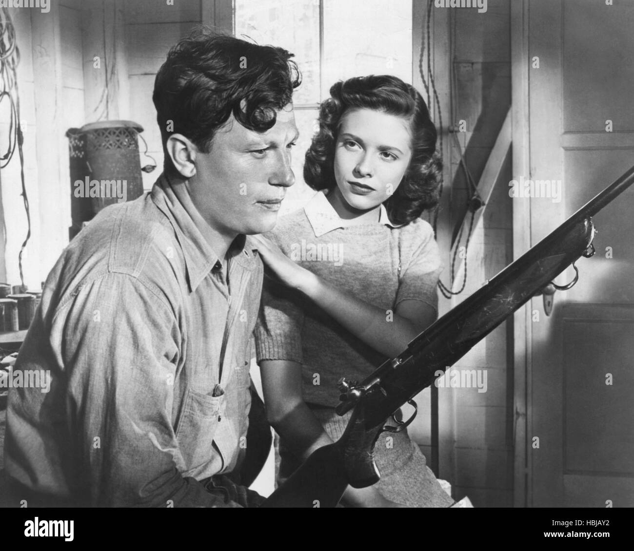 THE BEST YEARS OF OUR LIVES, from left: Harold russell, Cathy O'Donnell ...