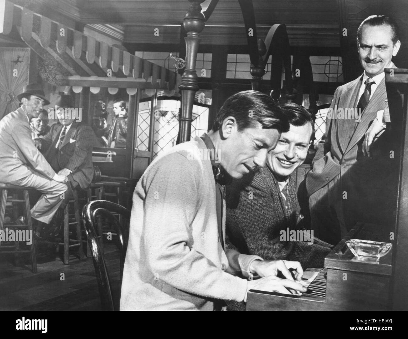 THE BEST YEARS OF OUR LIVES, front from left: Hoagy Carmichael, Harold ...