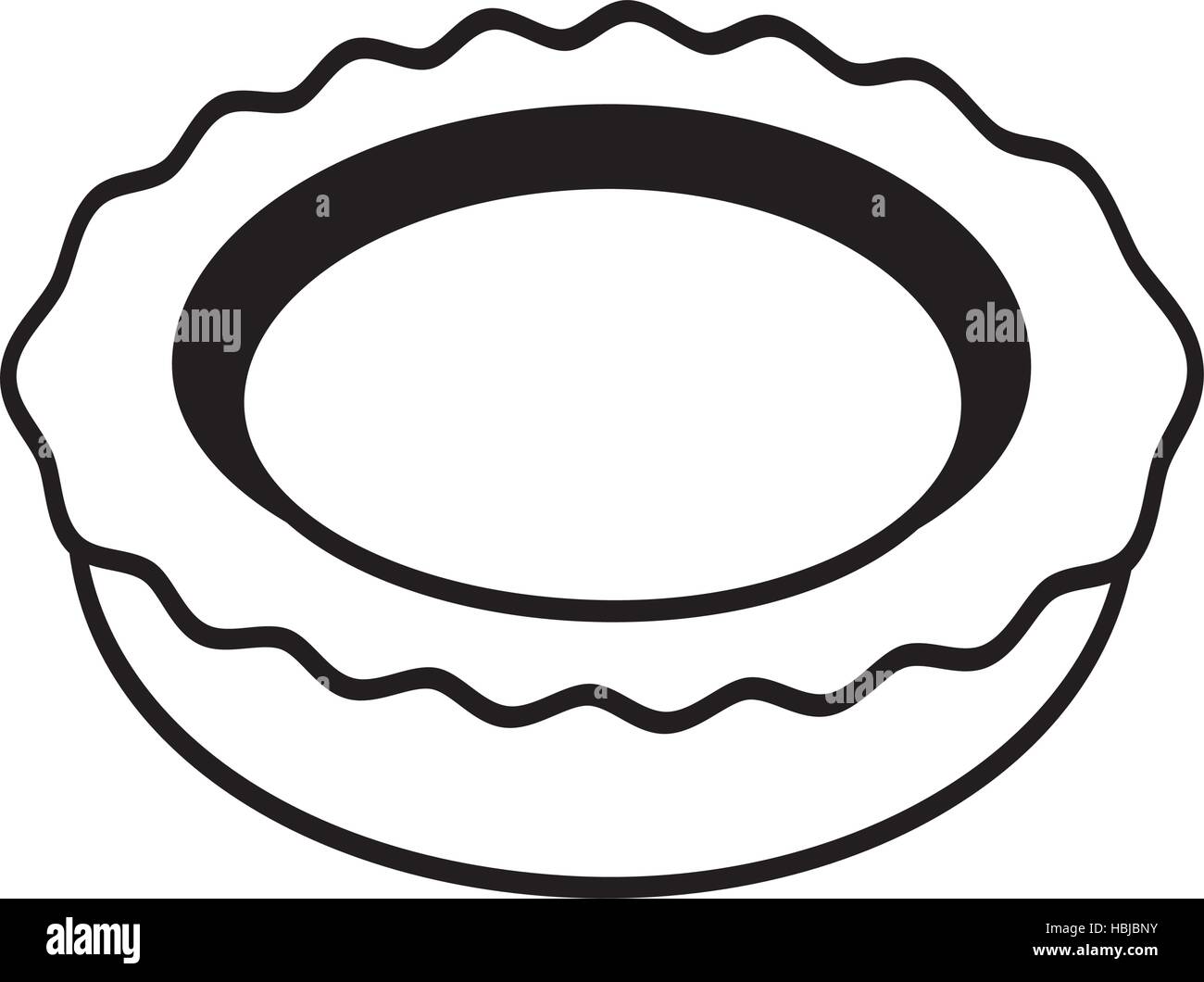 tray with steel kitchenware cutlery outline vector illustration eps 10 ...