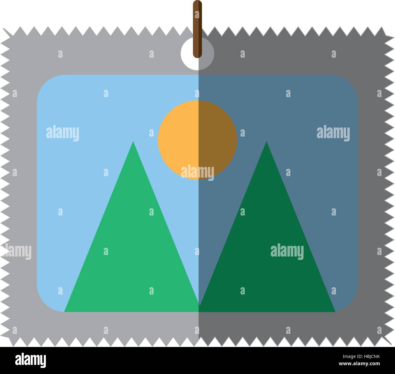 picture image photo travel shadow vector illustration eps 10 Stock ...