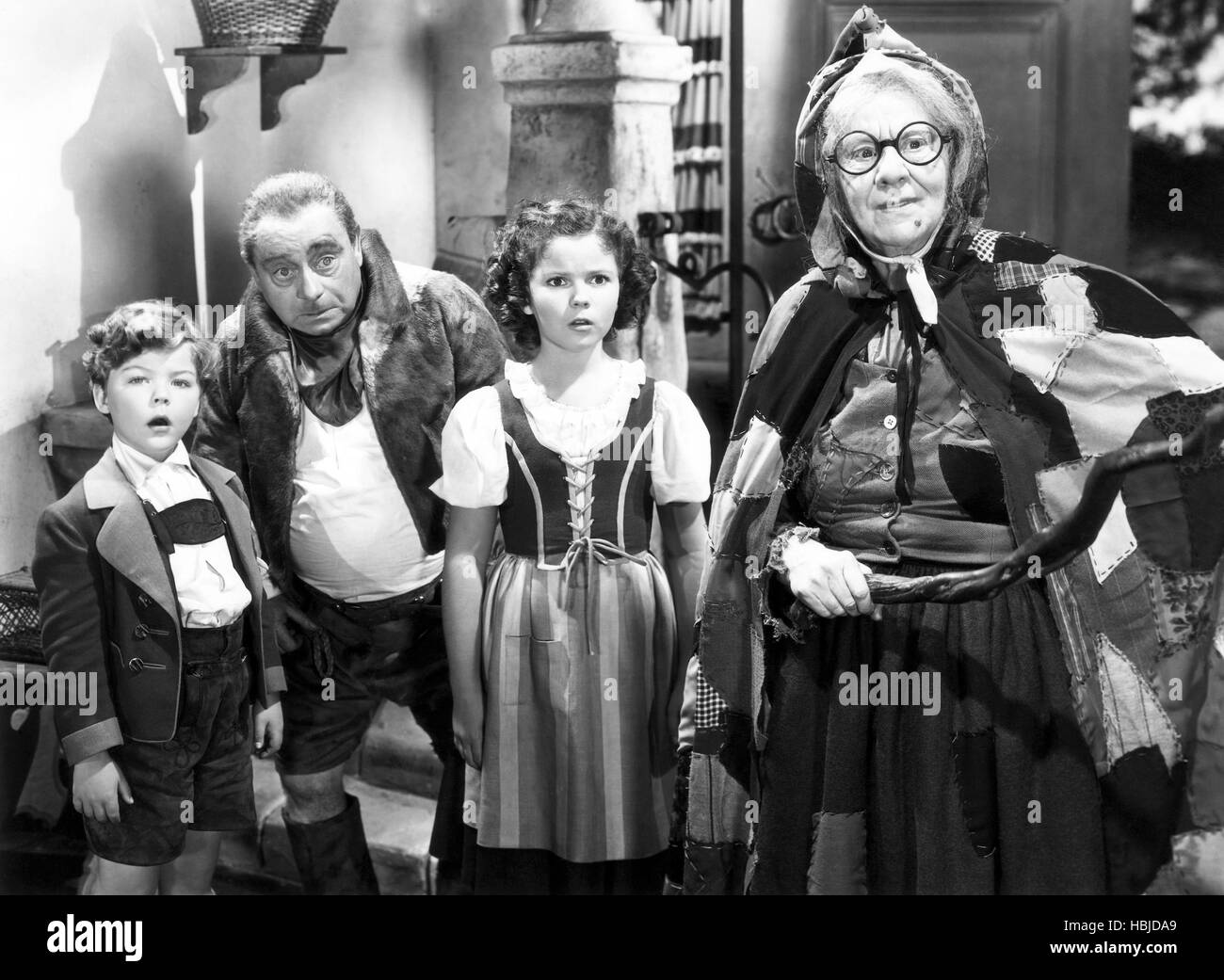 THE BLUE BIRD, Johnny Russell, Eddie Collins, Shirley Temple, Jessie ...