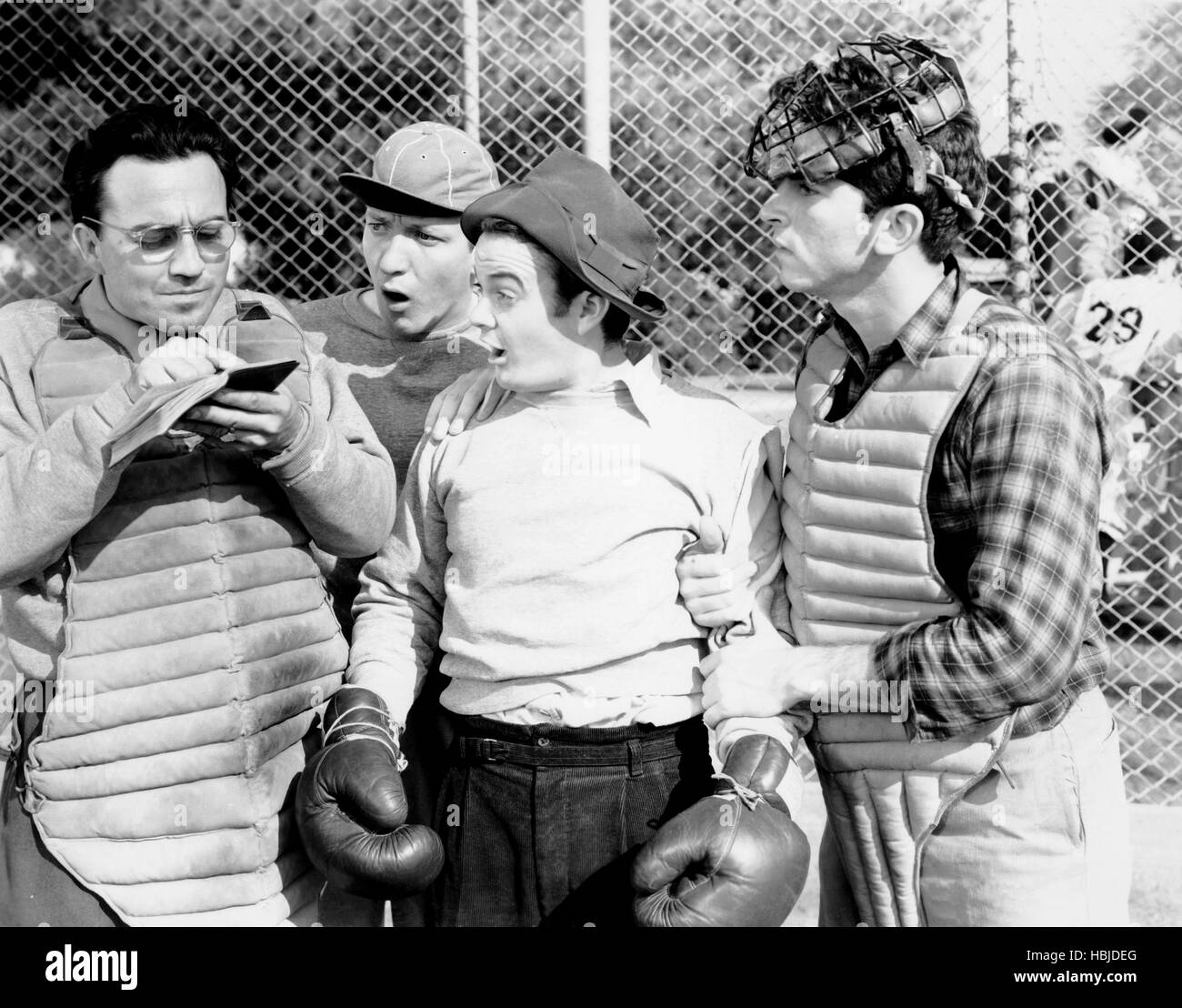 BLOCK BUSTERS, from left, Charles Murray, Jr., Leo Gorcey, Huntz Hall ...