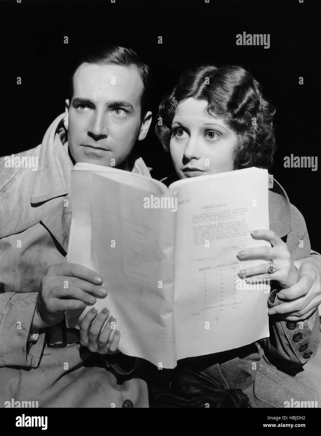 THE BLACK CAT, from left, David Manners, Jacqueline Wells, 1934 Stock ...