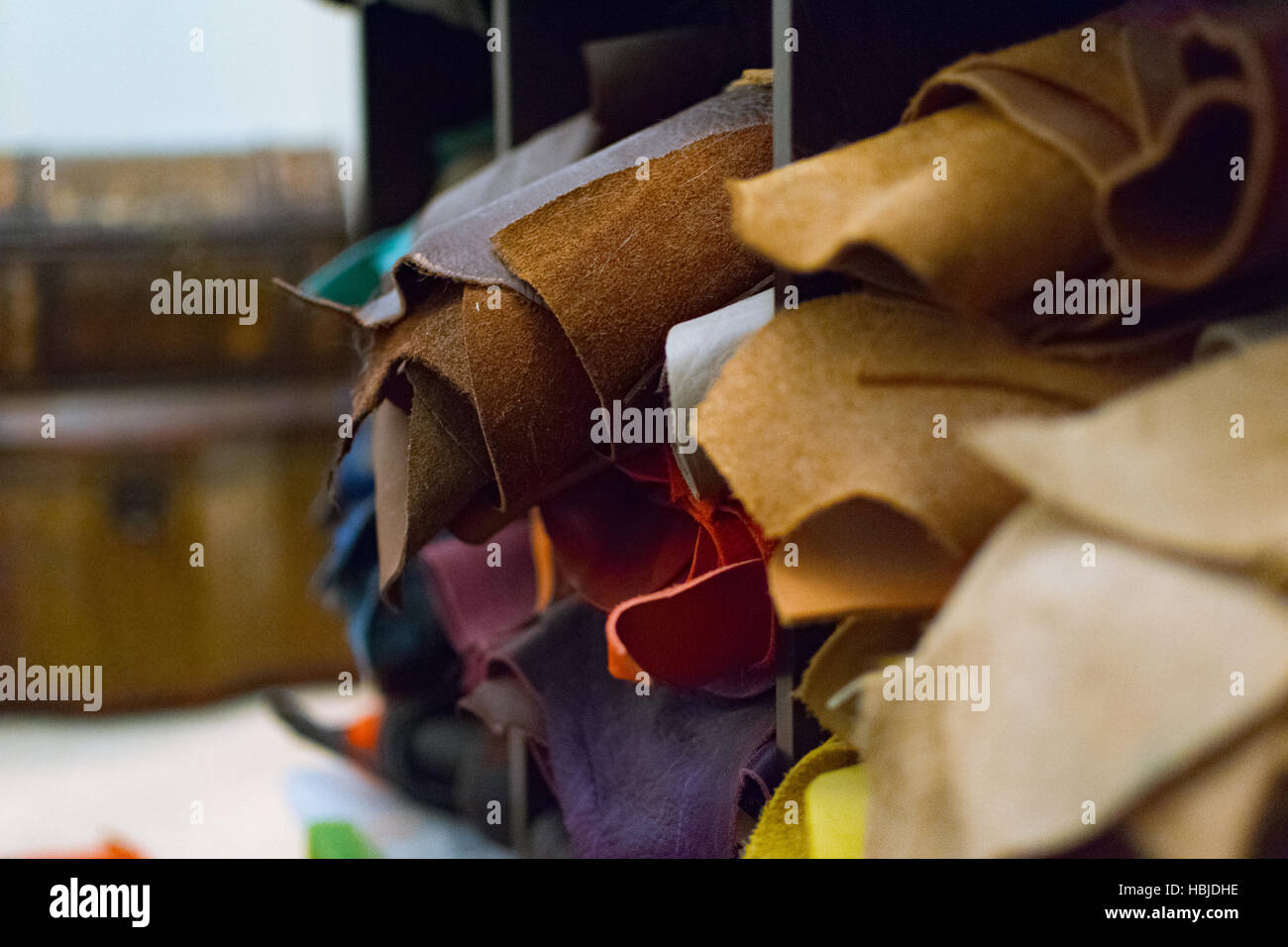 Leather craft hi-res stock photography and images - Alamy