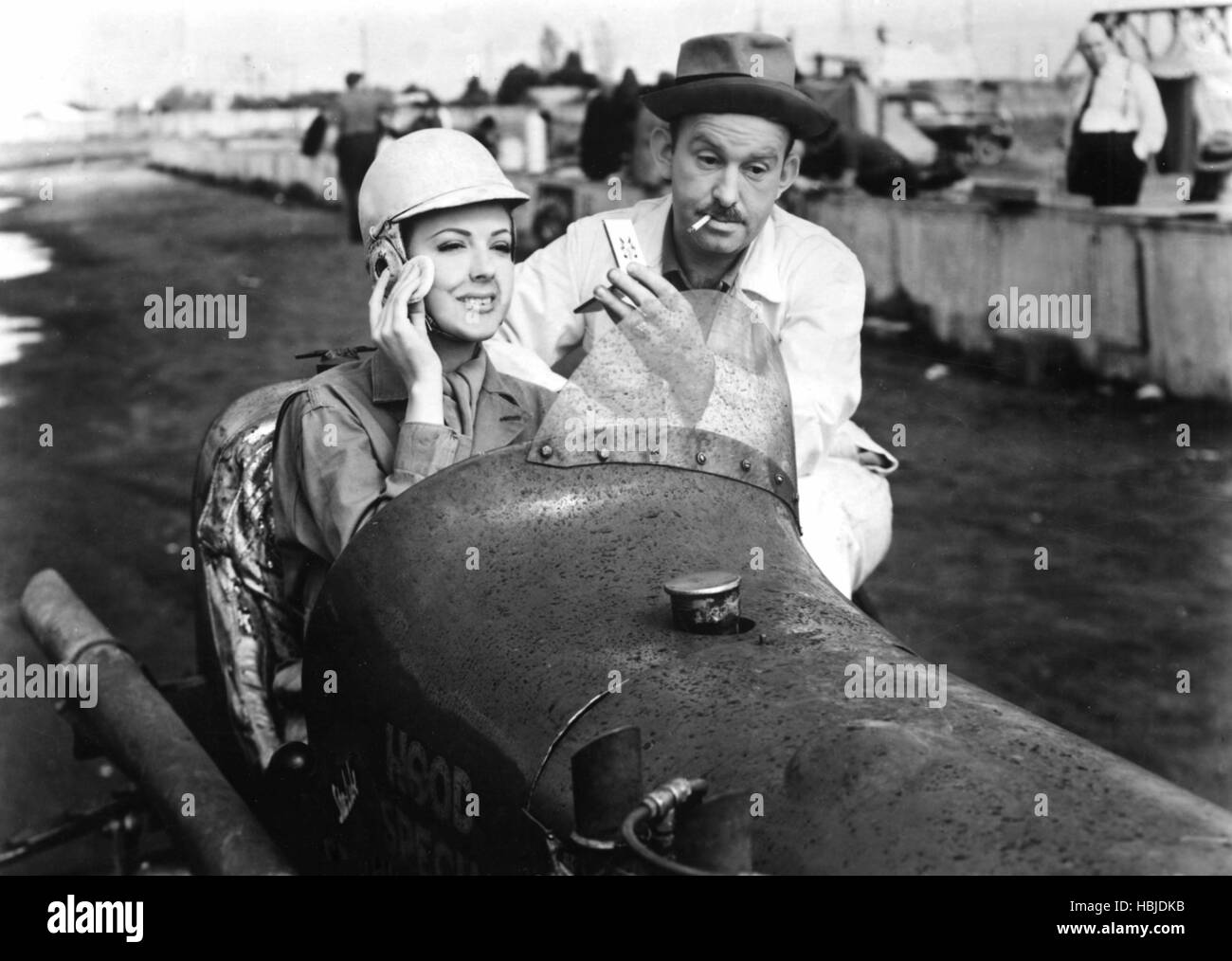 BLONDE COMET, Virginia Vale, Vince Barnett, 1941 Stock Photo - Alamy