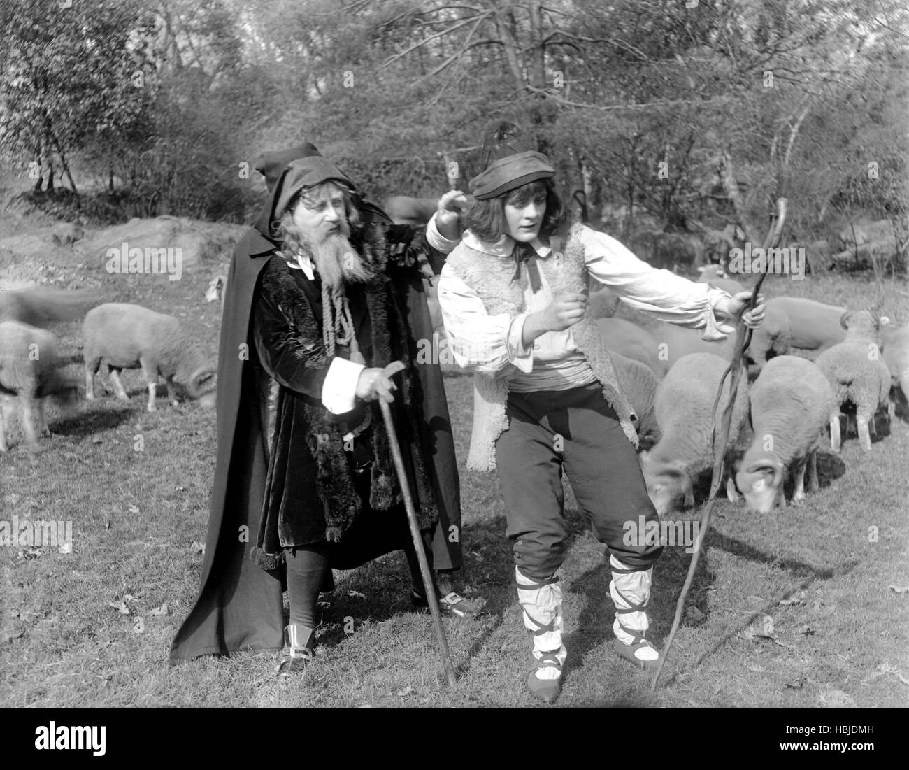 THE BLACK CROOK, Edward P. Sullivan, Roland Bottomley, 1916 Stock Photo ...