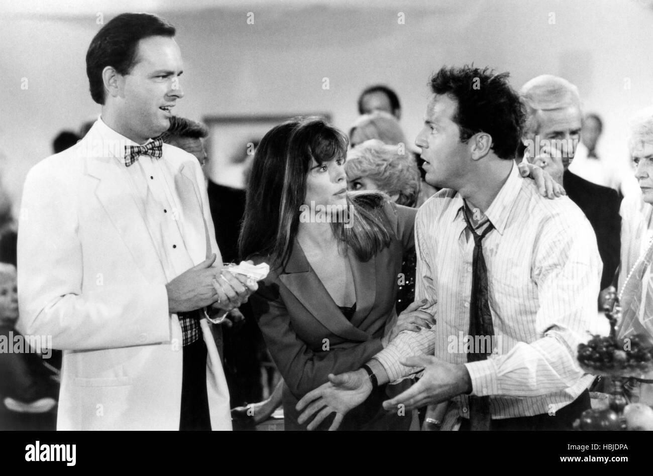 BLIND DATE, from left: Timothy Stack, Kim Basinger, Bruce Willis, 1987, ©Tri-Star Pictures ...