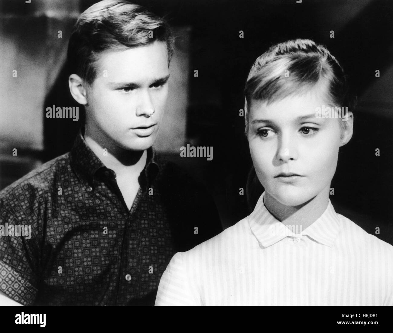 BLUE DENIM, from left: Brandon De Wilde, Carol Lynley, 1959, TM ...
