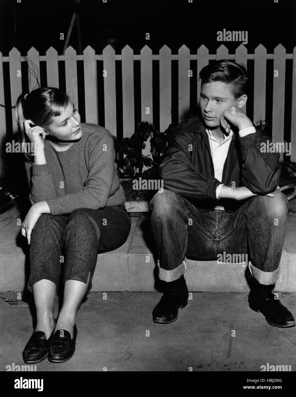BLUE DENIM, Carol Lynley, Brandon de Wilde, 1959, TM and Copyright ...
