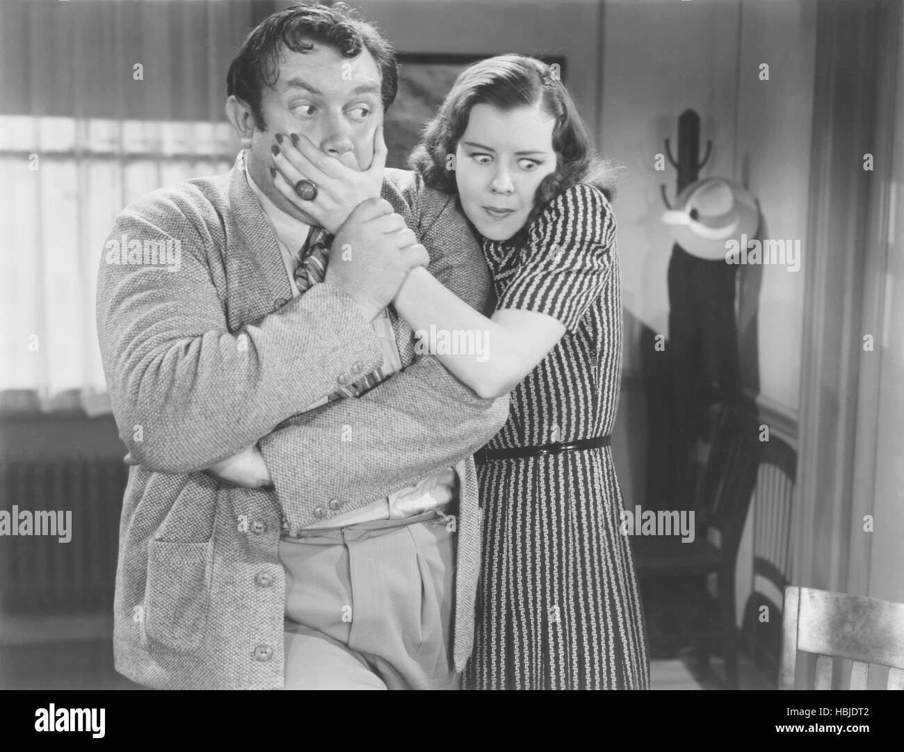 BLACK DIAMONDS, from left: andy Devine, Mary Treen, 1940 Stock Photo - Alamy