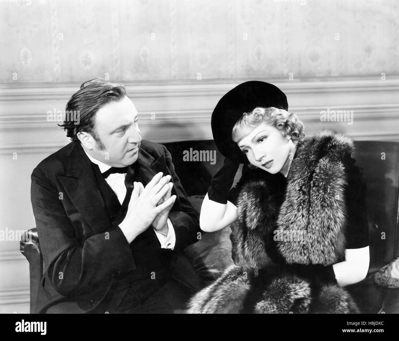 BLUEBEARD'S EIGHTH WIFE, Herman Bing, Claudette Colbert, 1938 Stock ...
