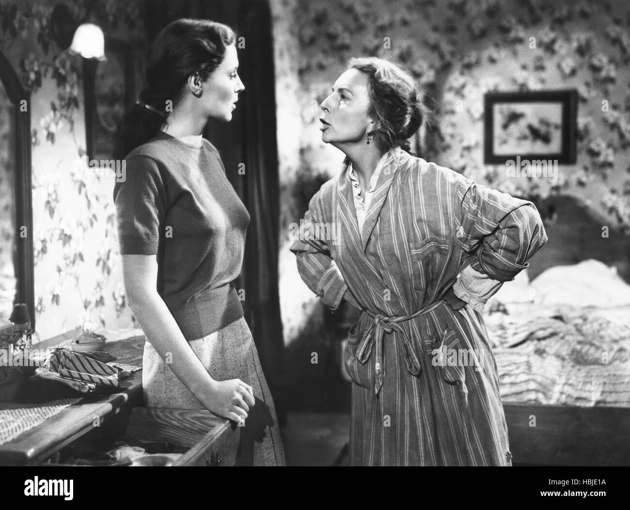 THE BLAZING FOREST, from left, Susan Morrow, Agnes Moorehead, 1952 ...