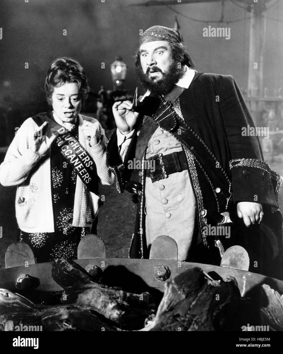 BLACKBEARD'S GHOST, from left, Elsa Lanchester, Peter Ustinov, 1968 ...