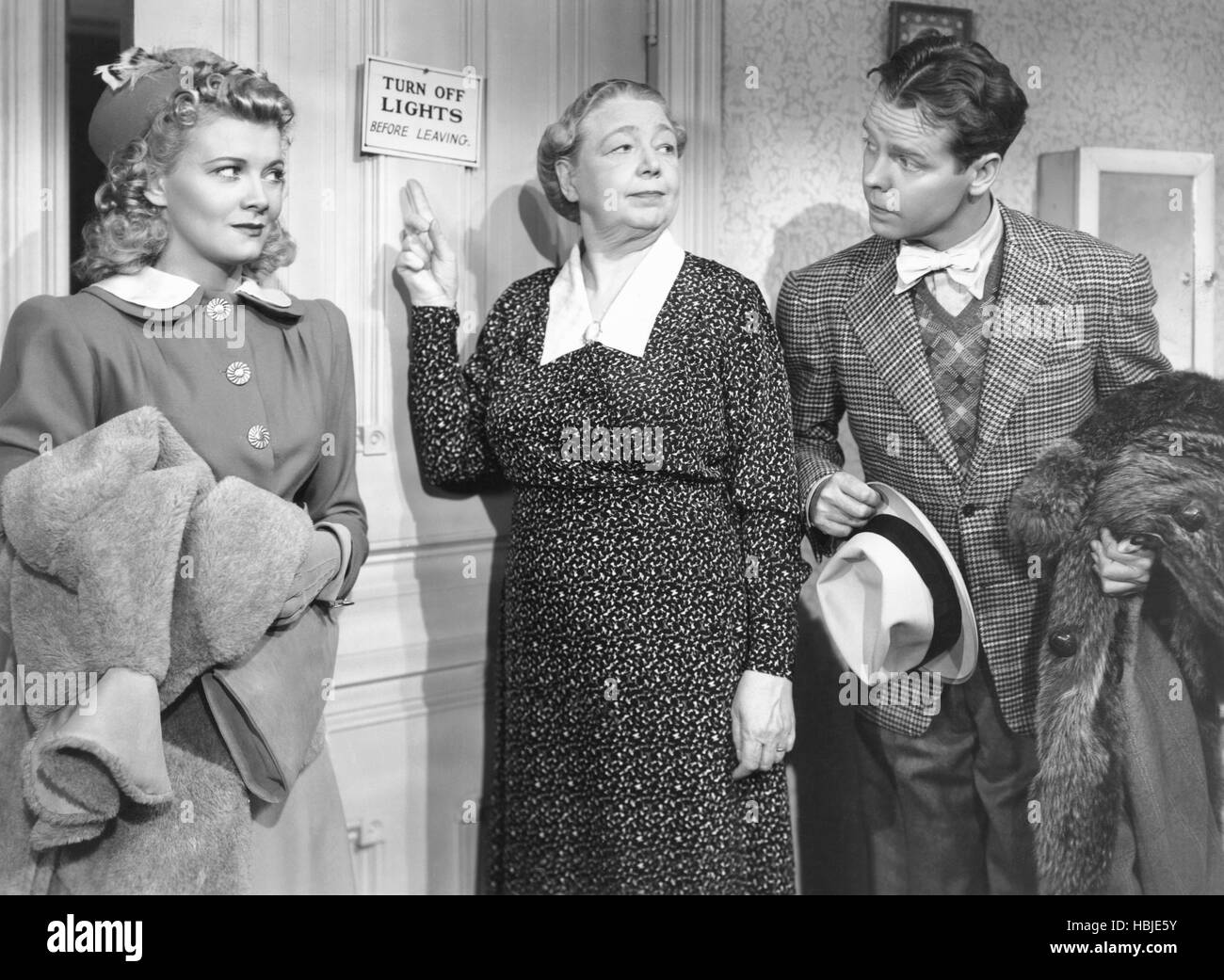BLONDIE GOES TO COLLEGE, from left: Penny Singleton, Esther Dale ...