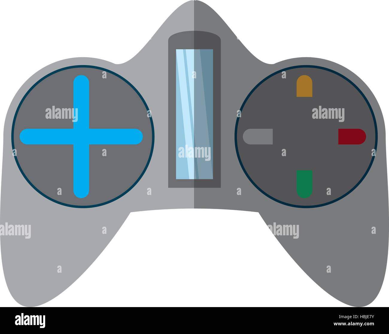 console control play game shadow vector illustration eps 10 Stock ...