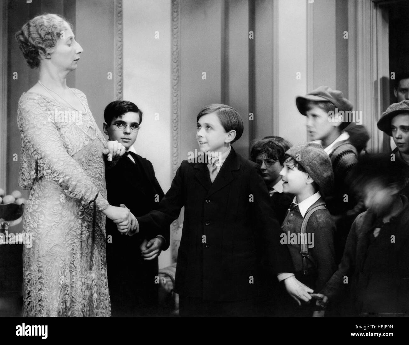 THE BLACK HAND GANG, from left, shaking hands, Viola Compton, Wee ...