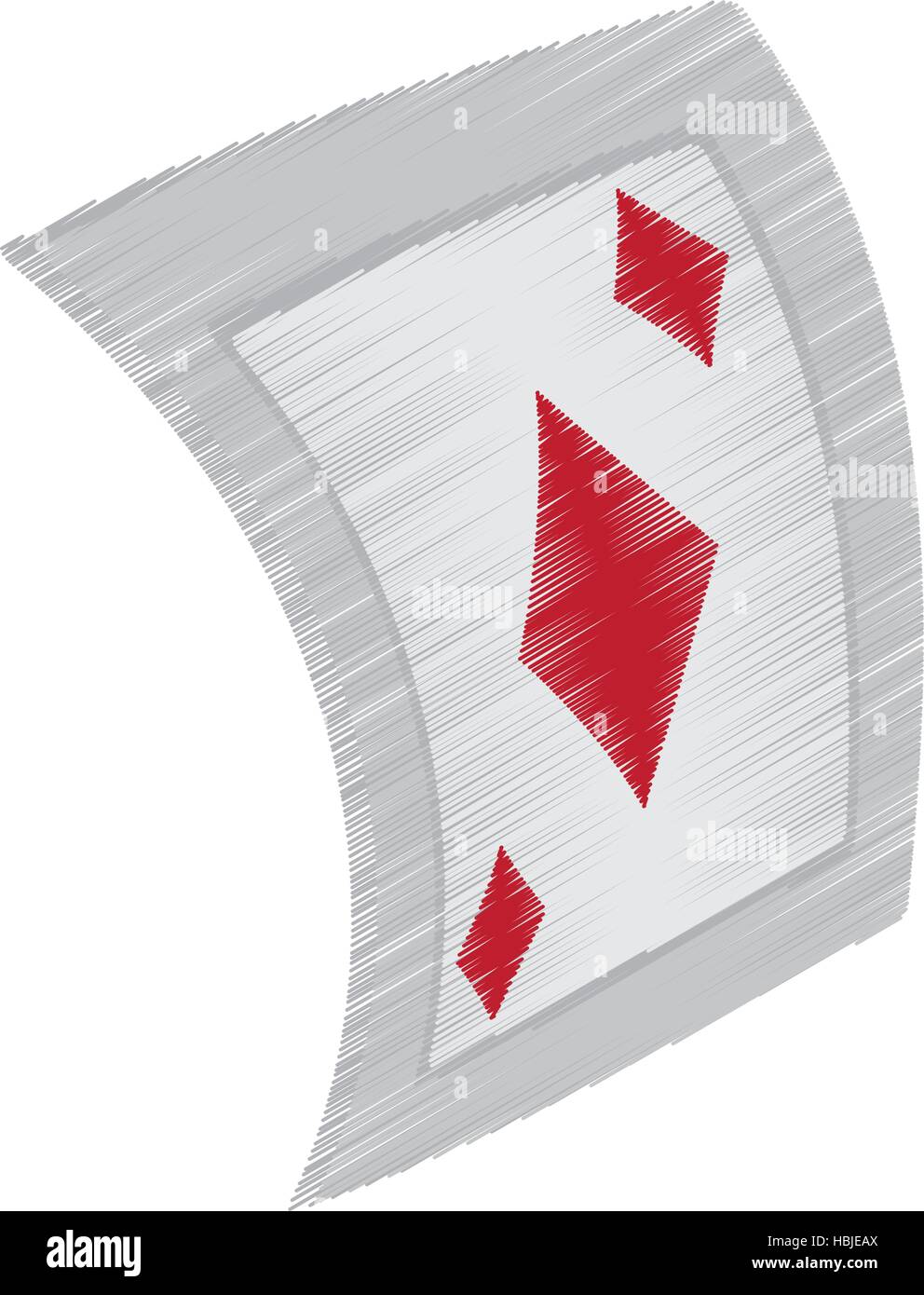 poker playing card magic show drawing vector illustration eps 10 Stock ...
